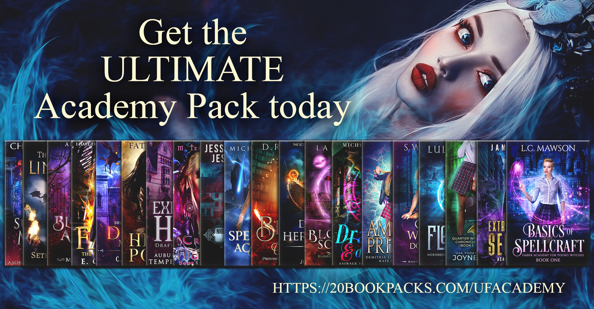 Last Chance to Get 20 Urban Fantasy Academy Books – L.C. Mawson